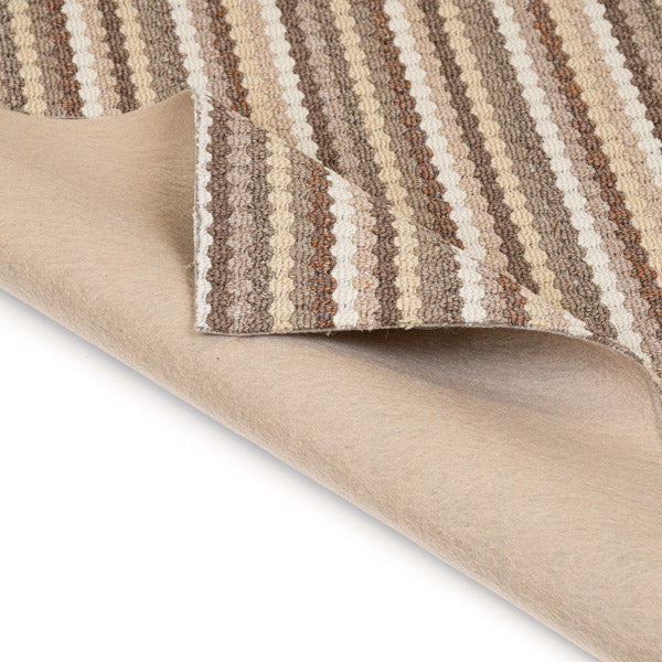 Beige Multi Stripe Loop Carpet | Pattern Loop Carpets | Online Carpets