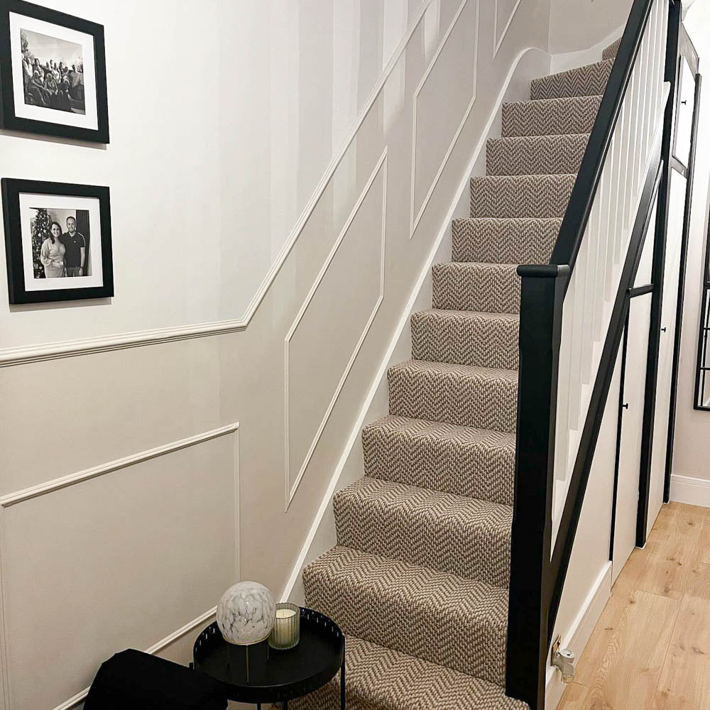 Berber Chile Herringbone Carpet | Loop Pile Carpet | Online Carpets