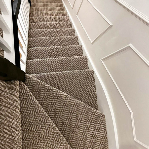 Berber Chile Herringbone Carpet | Loop Pile Carpet | Online Carpets