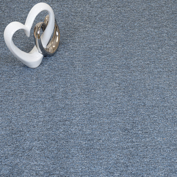 Blue Runic Loop Carpet | Cheap 3.66m Wide Loop Carpet | Online Carpets