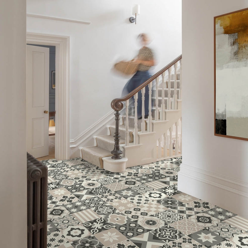 Texas Tile Vinyl Flooring | Stone Tile Style Vinyl | Online Carpets