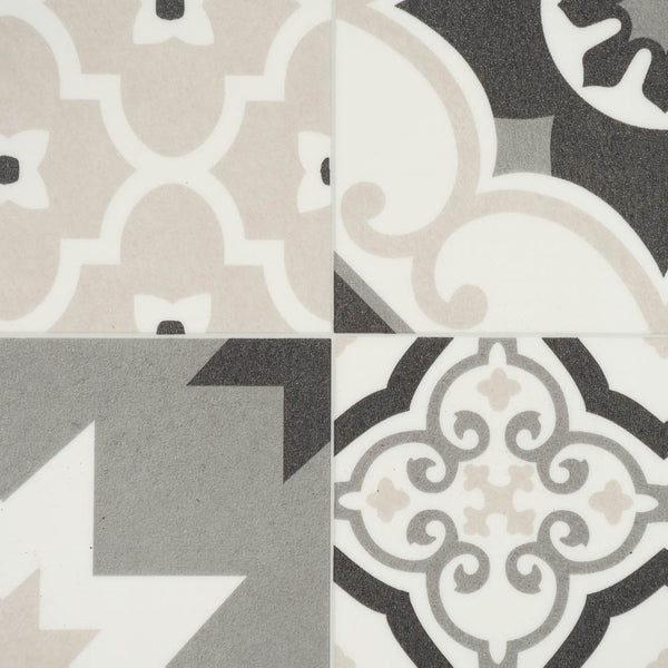 Cartagena 535 Texas Vinyl Flooring | Tile Style Lino | Online Carpets