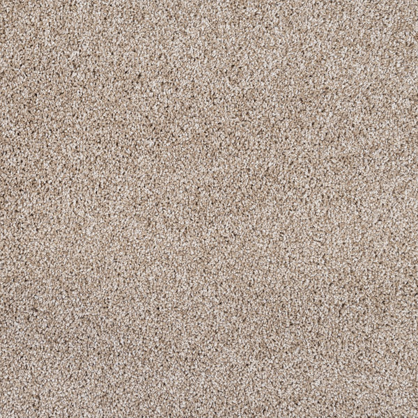 Fawn Caspian Saxony Carpet | Soft Polyester Carpet | Online Carpets