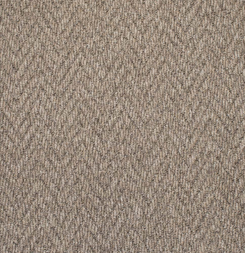 Greige Andes Herringbone Carpet | Patterned Carpets | Online Carpets