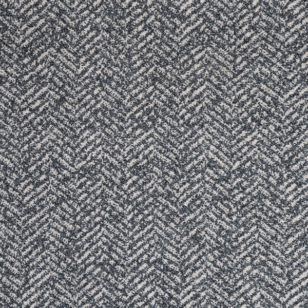 Herringbone Steel Illusion Wilton Carpet | Wovenback | Online Carpets