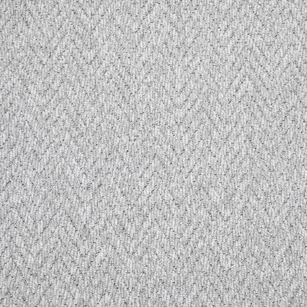 Ice Andes Herringbone Carpet | Patterned Loop Carpet | Online Carpets