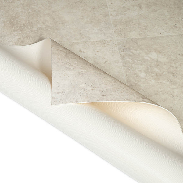 Ivory Moon 533 Ultimate Stone Vinyl Flooring | Lino | Online Carpets
