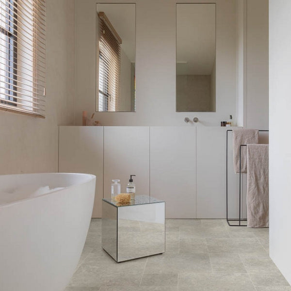 Ivory Moon 591 Ultimate Stone Vinyl Flooring | Lino | Online Carpets