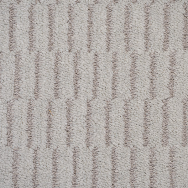 Light Grey Lines Castle Carpet | Felt Backed Carpets | Online Carpets