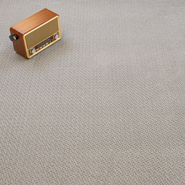 Light Grey Waves Castle Carpet | Patterned Carpets | Online Carpets