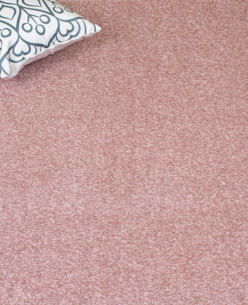 Rose Petal Maverick Saxony Carpet | Polyester Carpet | Online Carpets