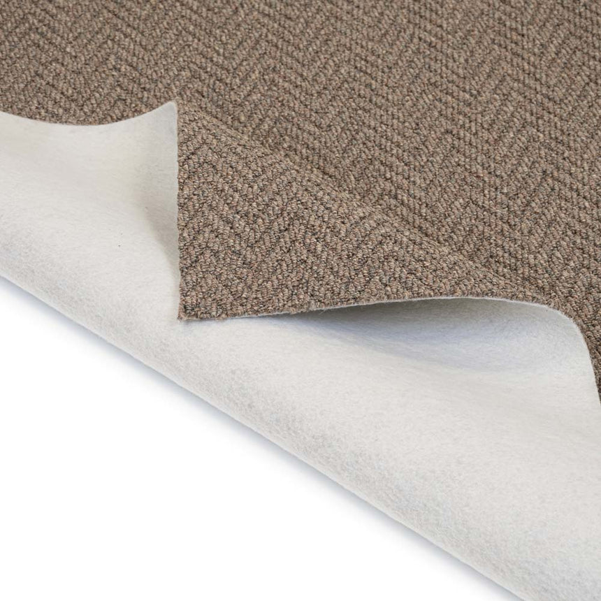 Mink Andes Herringbone Carpet | Patterned Loop Carpet | Online Carpets