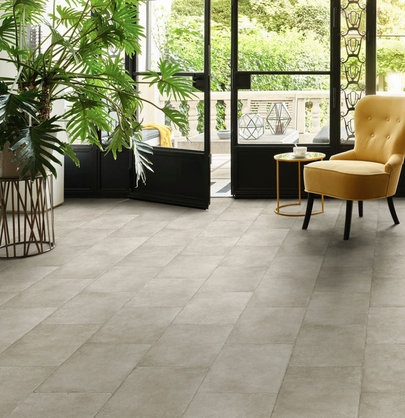 Modica 532 Floortex Tile Vinyl Flooring | Lino | Online Carpets