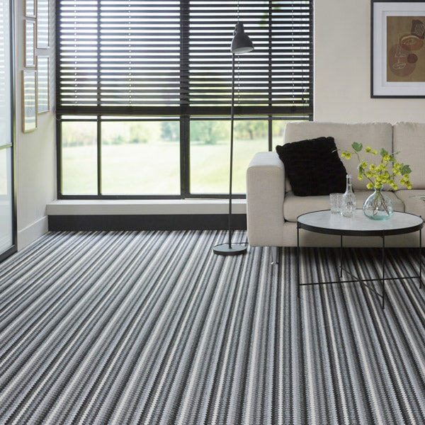 Multi Stripe Loop Carpet | Patterned Loop Carpets | Online Carpets