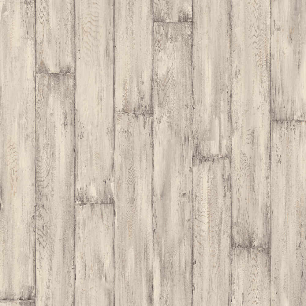 Painted Wood Light Grey Iconik 260 Vinyl Flooring | Online Carpets