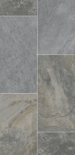 Grey Vinyl Flooring | Grey Lino Flooring | Online Carpets
