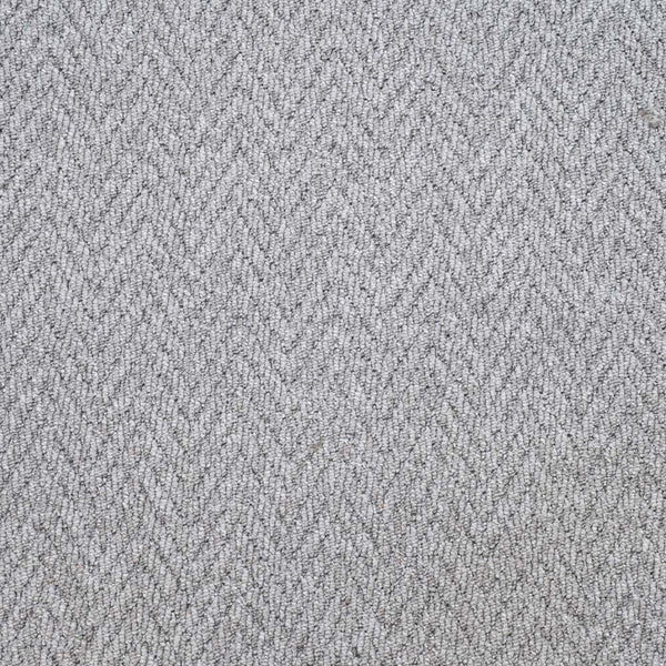 Silver Andes Herringbone Carpet | Pattern Loop Carpet | Online Carpets