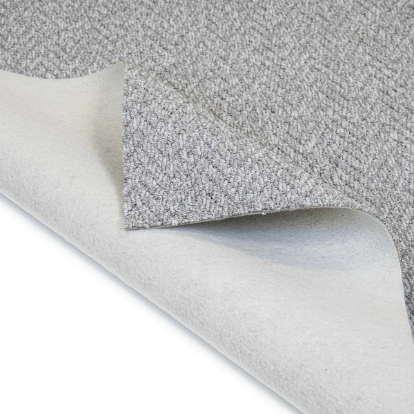 Silver Andes Herringbone Carpet | Pattern Loop Carpet | Online Carpets