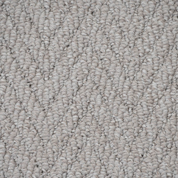 Misty Grey Havanna Herringbone Loop Carpet | Carpet | Online Carpets
