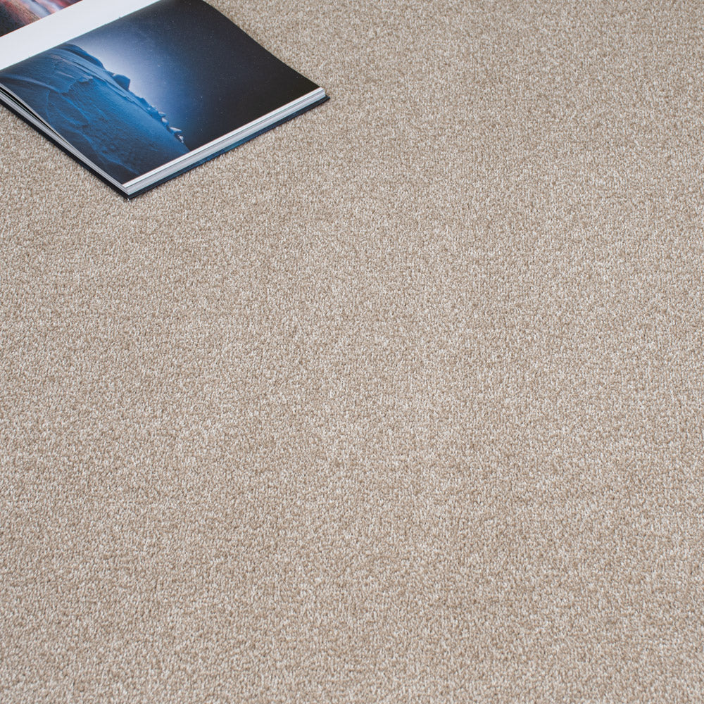 Soft Beige Polaris Luxury Saxony Carpet | Carpets | Online Carpets