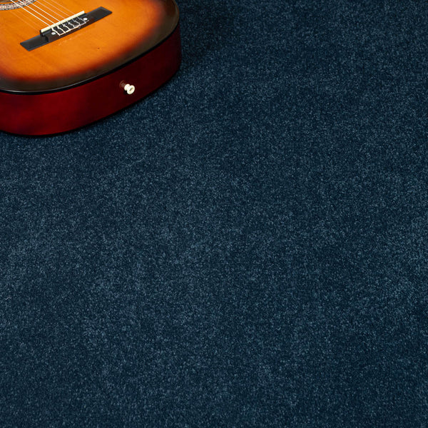 Storm Blue Dunham Saxony Carpet | Luxury Carpets | Online Carpets