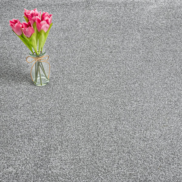 Light Grey Vision Luxury Saxony Carpet | Buy Luxury Saxony Pile Carpet ...