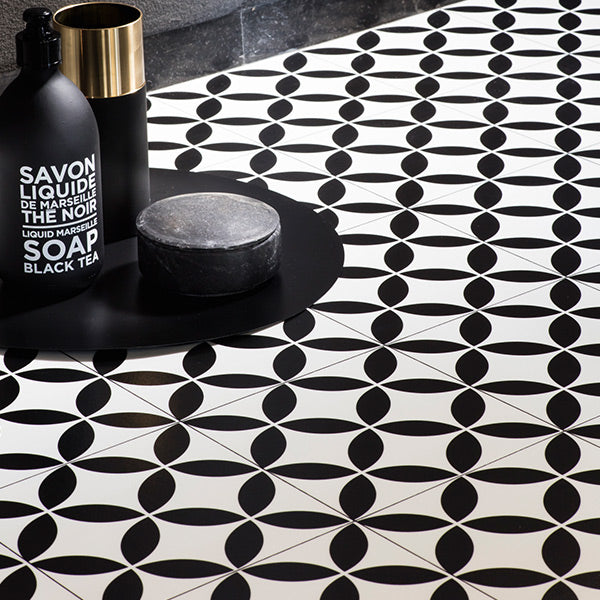Magali 96 Candy Vinyl Flooring | Buy Black & White Candy Vinyl Flooring ...