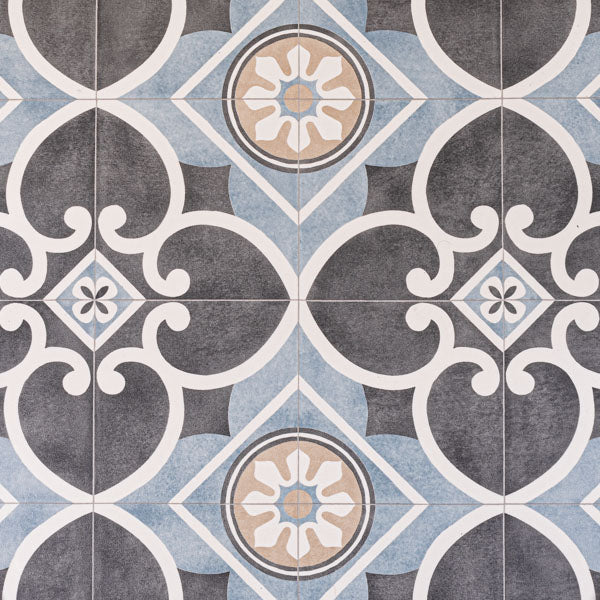 Achilles 578 Atlas Tile Vinyl Flooring | Lino | Online Carpets