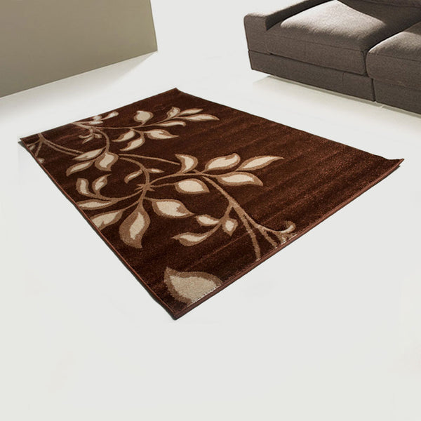 Beige/Brown Floral Joy De Lux Rug | Buy Joy De Lux Rugs Online ...