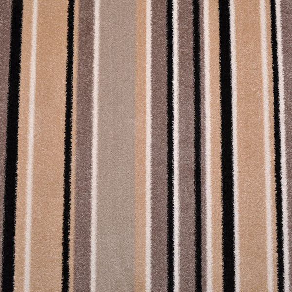 Funky Stripes Carpet | Buy Red, Brown, Dark Beige and Cream Striped ...