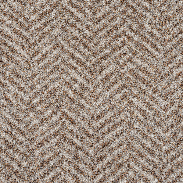 Herringbone Copper Illusion Wilton Carpet | Wovenback | Online Carpets