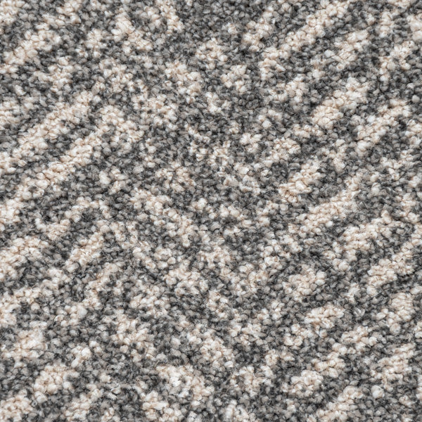 Herringbone Grege Illusion Wilton Carpet | Woven Back | Online Carpets