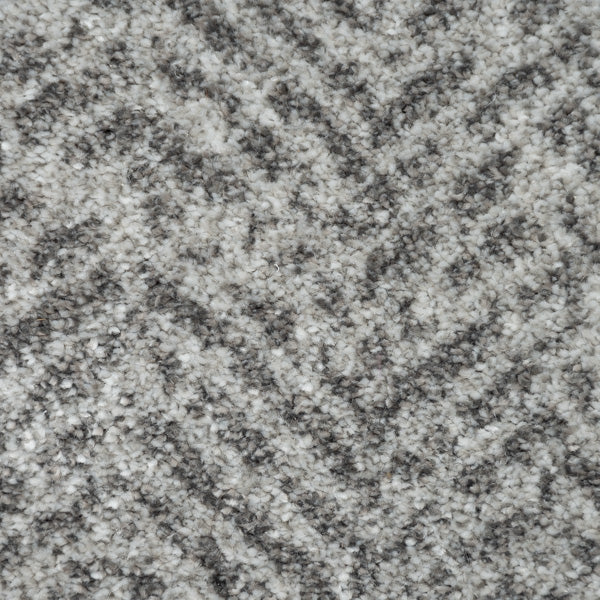 Herringbone Silver Illusion Wilton Carpet | Woven Back | OnlineCarpets ...