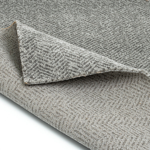 Herringbone Silver Illusion Wilton Carpet | Woven Back | OnlineCarpets ...