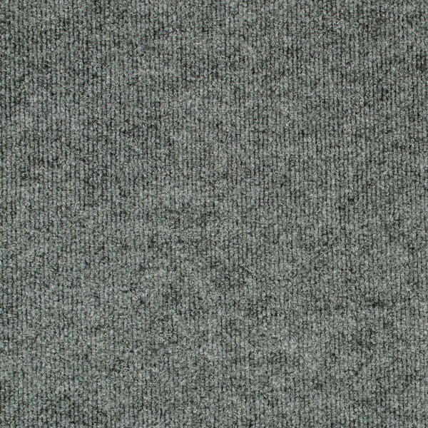 Light Grey Chevy Ribbed Gel Backed Carpet | Carpet | Online Carpets